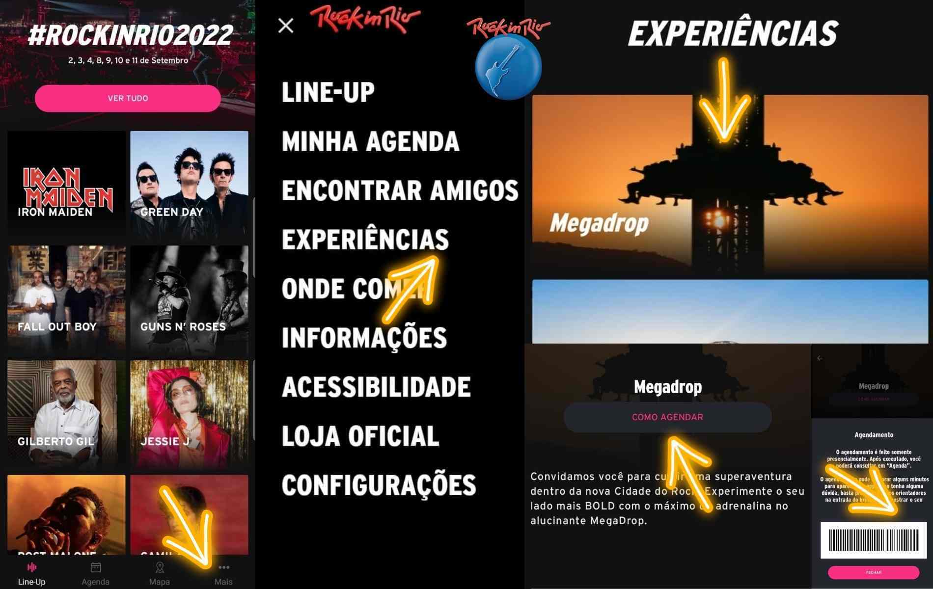 Rock In Rio 2022: Aprenda A Agendar Horário Nos Brinquedos